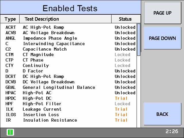 Get additional AT5600 AT36 ATi Test options