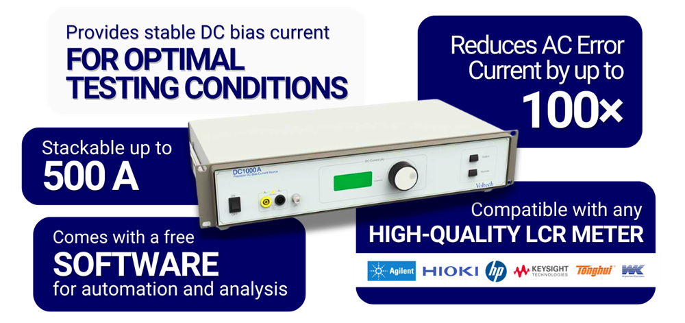 DC1000A 25A DC Bias Supply - High-Precision Current Source