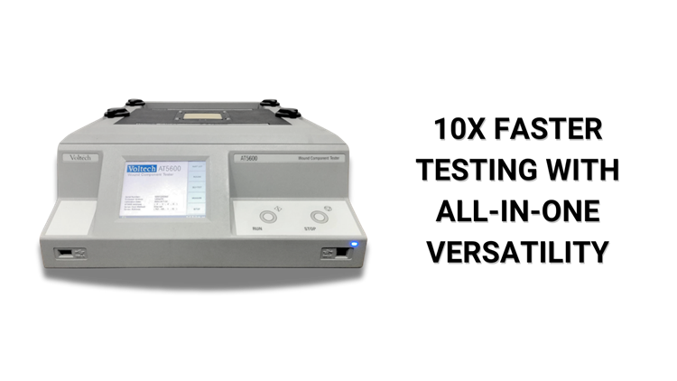 Total test coverage for any wound magnetic component.