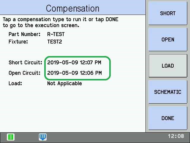 AT5600 Compensation Storage