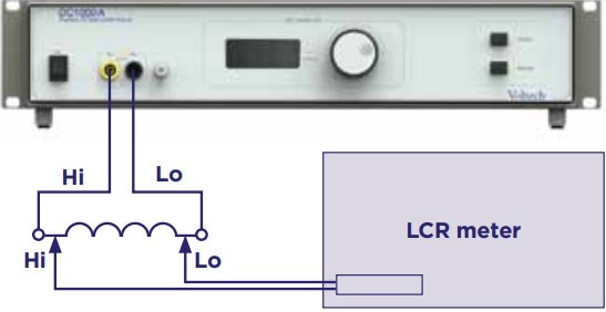 DC1000A with an LCR meter