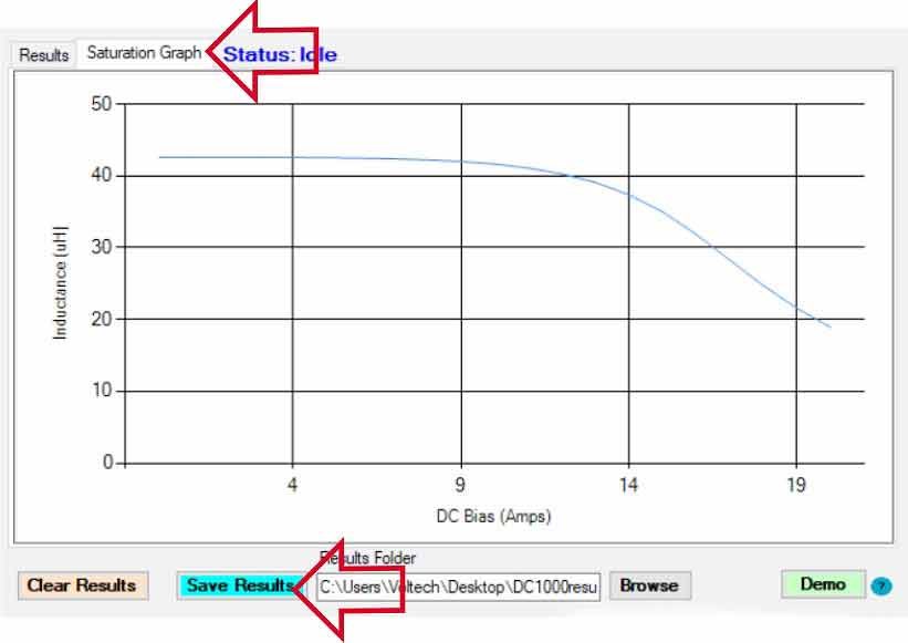 DC1000 Sweep Software